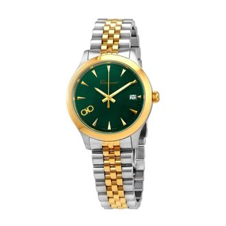 Ferragamo Duo Uhr - - Accessories - Damen - Gr&uuml;n - ONE SIZE