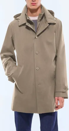 Fursac Parka en tissu technique d&eacute;perlant - Taille XXL - Homme
