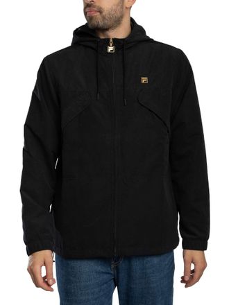 Fila Leichte Bunny-Jacke, Schwarz
