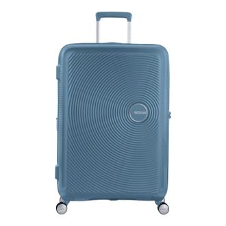 American Tourister unisex, Valises, Bleu, Taille: ONE Size Spinner 77/28 TSA Trolley Extensible