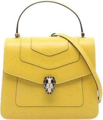 Bulgari Pre-owned Vintage Handtasche - - Pre-owned - Damen - Gelb - ONE SIZE