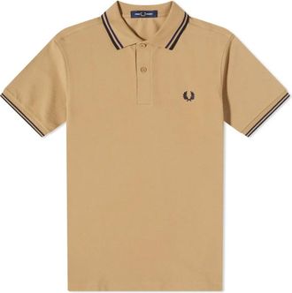 Fred Perry Herren, Oberteile, Beige, MGr&ouml;&szlig;e