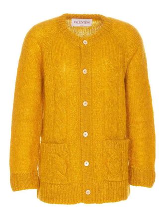 Valentino Garavani Cardigan - Jaune
