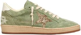 Golden Goose Baskets BALL STAR en cuir m&eacute;lang&eacute;