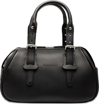 Burberry sac Boston en cuir (2000-2017) - Noir