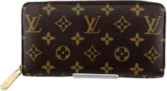 Louis Vuitton unisex, Pre-owned, Brun, Taille: ONE Size Portefeuille en toile Pre-owned