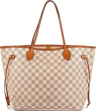 Louis Vuitton Crossbody Bags - Neverfull MM - Gr. unisize - in Weiß - für Damen