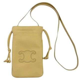 Celine Pre-owned Vintage Pouch Shoulder Bag - Femme - Pre-owned - Beige - Taille: ONE Size