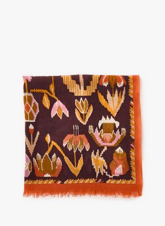 Inou&iuml;toosh &Eacute;charpe &agrave; imprim&eacute; en laine