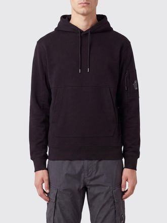 C.P. Company C. P. COMPANY Sweat &agrave; capuche en coton avec poche kangourou