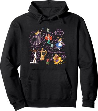 Disney 100 Years of Music and Wonder Princess Songs D100 Pullover Hoodie