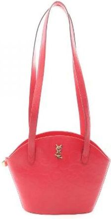 Saint Laurent Sac bandouli&egrave;re en cuir Pre-owned - Femme - Pre-owned - Rouge - Taille: ONE Size
