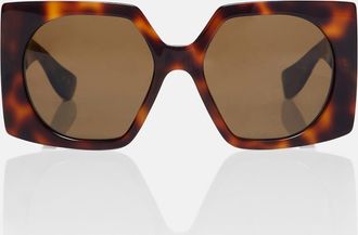 Valentino Lunettes de soleil oversize VLogo
