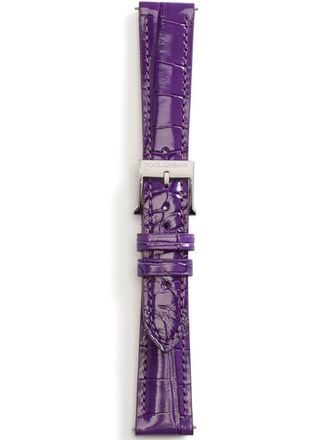 Dolce & Gabbana bracelet-montre à logo embossé - Violet