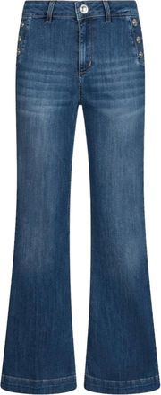 Liu Jo Femme, Jeans, Bleu, Taille: W31 B.up Flare Button H.w