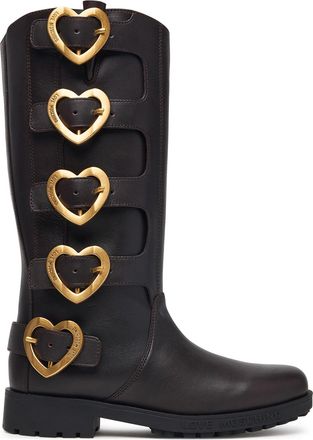 Love Moschino Stiefel LOVE MOSCHINO JA26134G0PIJ0317 Dunkelbraun