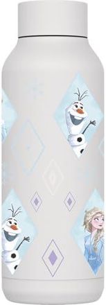 Quokka SOLID X DISNEY Bouteille thermique double paroi en acier inoxydable Motif diamant