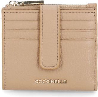 Coccinelle Femme, Accessoires, Beige, Taille: ONE Size Metallic Soft Wallet