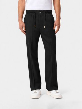 Billionaire Boys Club Hose mit geradem Bein aus Viskose und Kordelzugbund