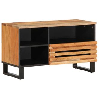 vidaXL Meuble tv 80x34x46 cm bois dacacia massif Vidaxl