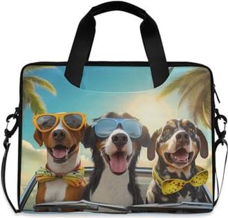 Alaza Sac pour ordinateur portable de 40,6 à 15,6 pouces - Motif dinosaure Lightning Volcan - Pour femme et homme - Étudiant - Travail - Sac fourre-tout à b