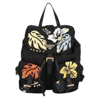 Prada Pre-owned Vintage Backpack - - Pre-owned - Damen - Schwarzk - ONE SIZE