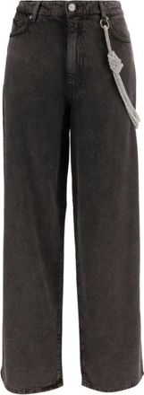 Pinko Pinko, Femme, Jeans, Noir, Taille: W29 Jean Orn&eacute; de Noeuds