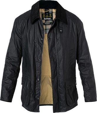 Barbour Herren Jacke blau Baumwolle unifarben