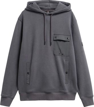Barbour Homme, Sweatshirts et sweats &agrave; capuche, Gris, Taille: 2XL SweaT-shirts &agrave; capuche