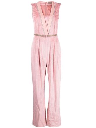 PESERICO &Auml;rmelloser Jumpsuit - Rosa