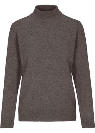 Brigitte von Sch&ouml;nfels Strickpullover Kaschmir Stehkragenpullover