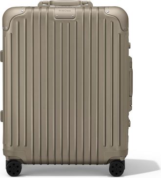 Rimowa Original Cabin Plus Kabinenkoffer in Titan - Aluminium - 57x44x25