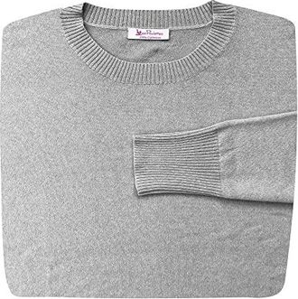 Les Poulettes Bijoux - Pull Parfait en Cachemire Col Rond Taille Unique - Gris