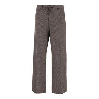 Darkpark Iris Hose aus Stretch-Viskose-Mischung - - Trousers - Damen - Braun - W25