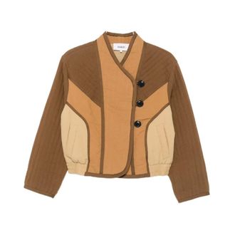 BA&SH Femme, Vestes, Brun, Taille: 32 FR Vestes