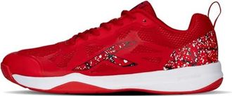 Hundred Homme Blade Non-Marking Material: TPU, Rubber | Suitable for Indoor, Squash, Table Tennis, Basketball & Padel (Red/Black, Size: EU 43, UK 9, US 10)