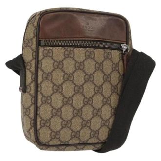 Gucci Sac Bandouli&egrave;re Vintage Pre-owned - Femme - Pre-owned - Beige - Taille: ONE Size