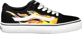 Vans Homme, Chaussures, Noir, Taille: 38 1/2 EU Baskets montantes homme noir logo contrast&eacute;