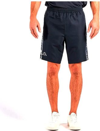 Kappa Herren Brille Graphik Shorts, blau, M