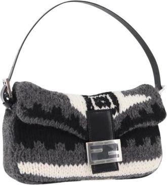 Fendi Sac bandouli&egrave;re vintage en maille Pre-owned - Femme - Pre-owned - Multicolore - Taille: ONE Size