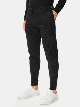HUGO BOSS Pyjamahose 50571385 Schwarz Regular Fit