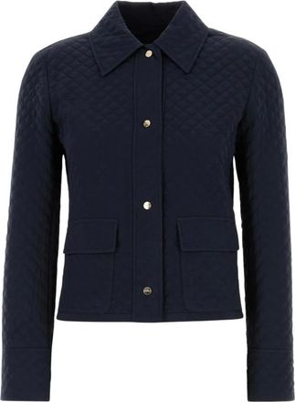 Max Mara Femme, Vestes, Bleu, Taille: 38 FR Giubbino Fado