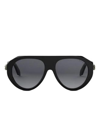 Bulgari lunettes de soleil BV40060 - Noir
