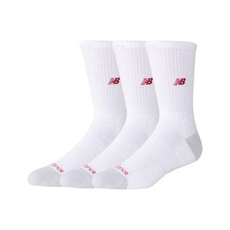 New Balance Unisexe Active Premium Crew 3 Pack en Blanc, Polyester, Taille XL