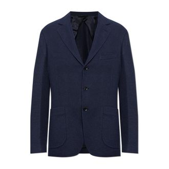 Brioni Blazer mit offenen Revers - - Jackets - Herren - Blau - L
