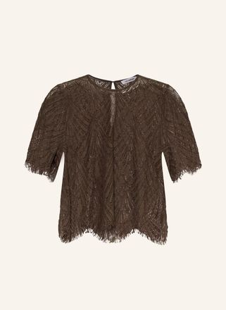 Co'Couture Cocouture Blusenshirt Aus Spitze braun