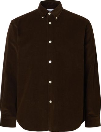 Selected Selected Homme Male Cordhemd Baumwoll