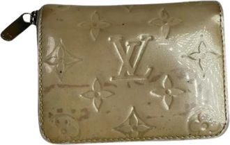 Louis Vuitton Portefeuille Zippy en cuir Vernis Pre-owned - Femme - Pre-owned - Beige - Taille: ONE Size