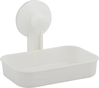 MSV Seifenablage weiß matt, White, 12,9x9,3x9,8cm