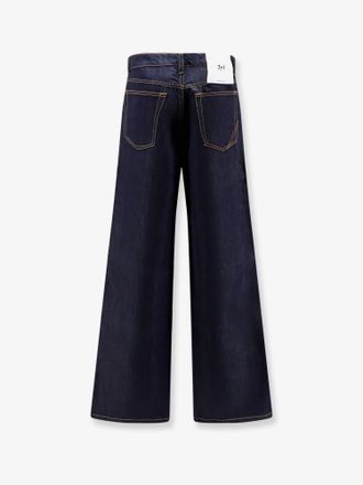 3x1 Womens Jeans Silk Kat Blue Lyocell
